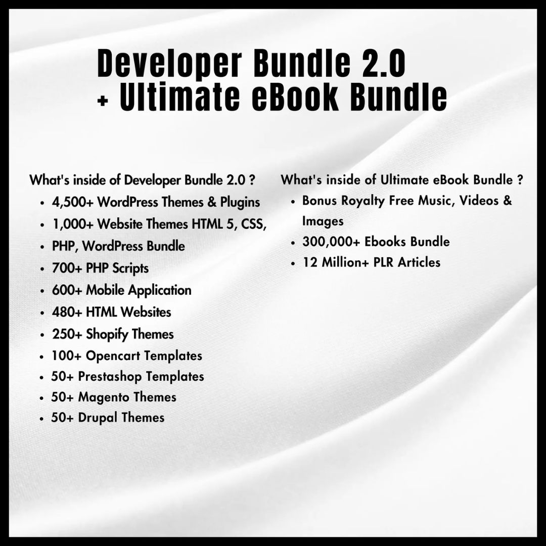 30 Million+ Resell Digital Products Bundle (PLR + MRR) - Movo Packs